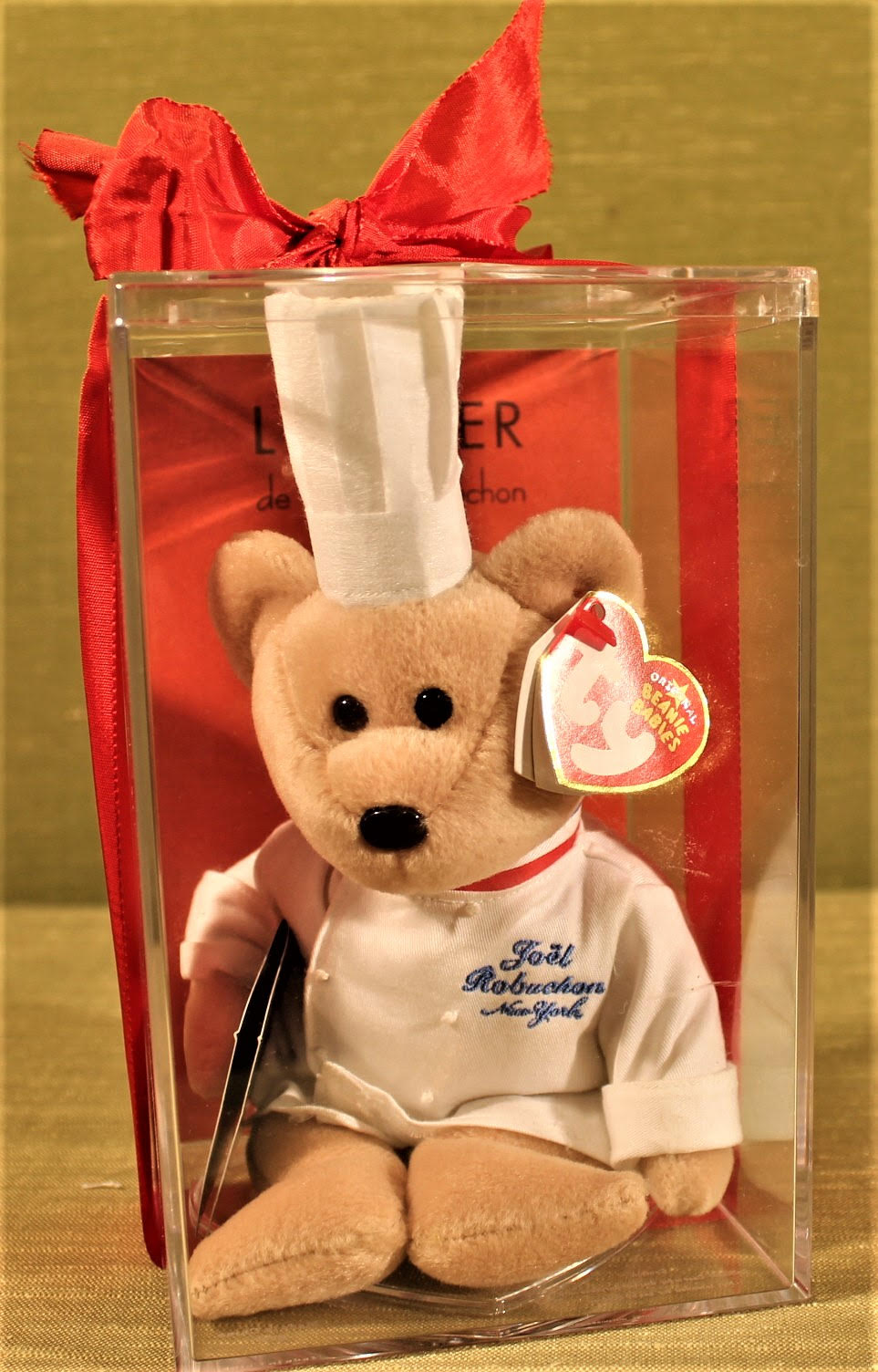Chef Robuchon Ty Beanie Baby Teddy – Rarest Beans