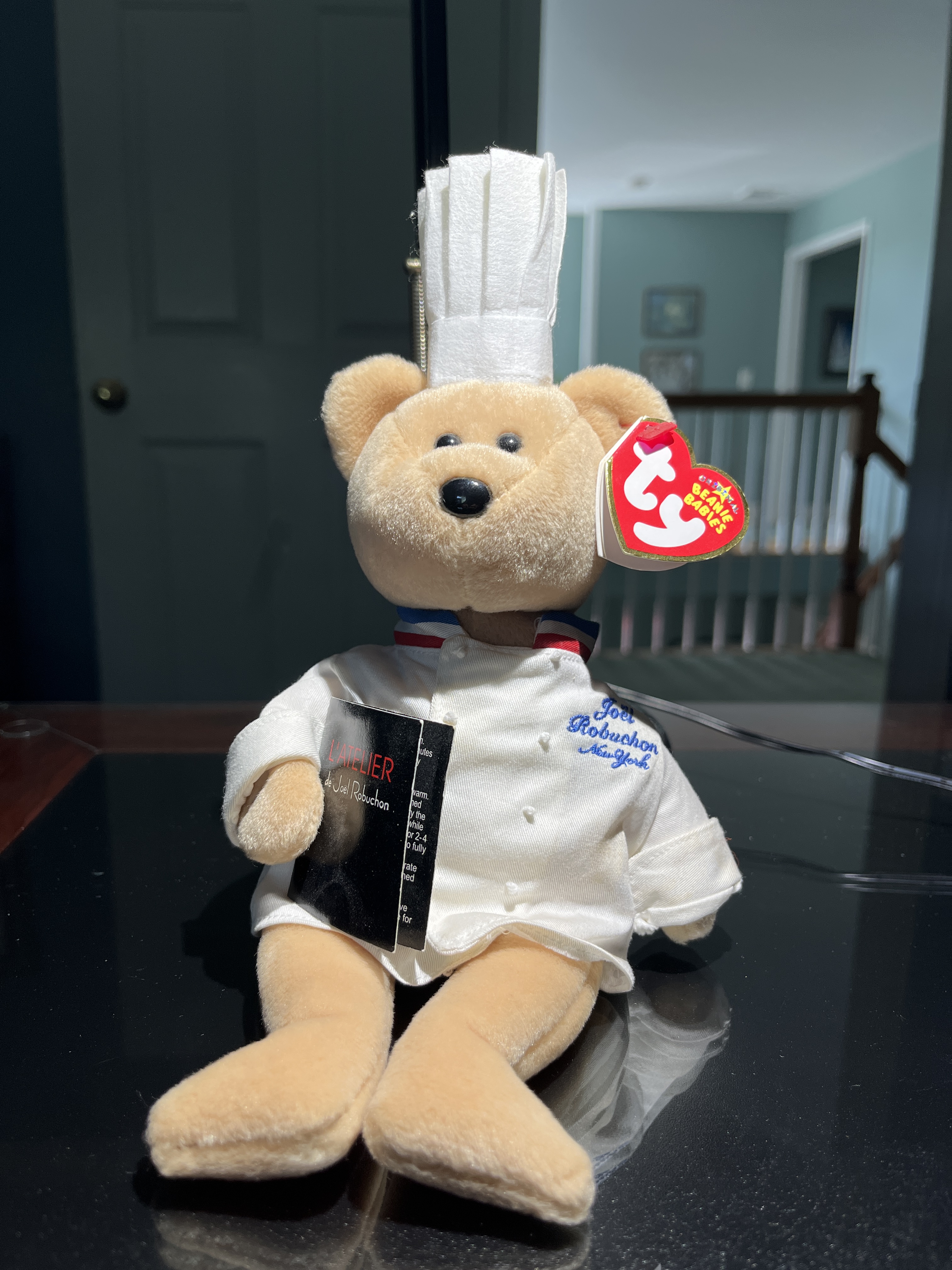 Chef Robuchon Ty Beanie Baby Teddy – Rarest Beans