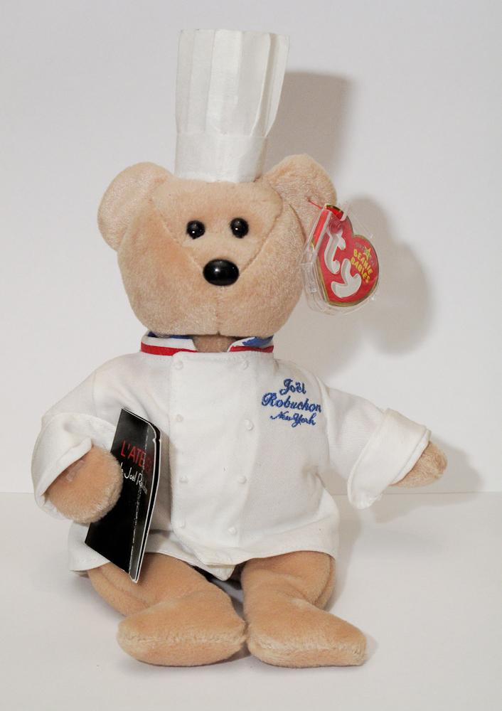 Chef Robuchon Ty Beanie Baby Teddy – Rarest Beans
