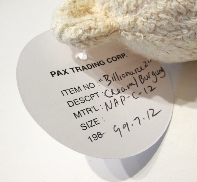 Billionaire 2 Cream Bear Teddy PROTOTYPES: Executive Set – Rarest Beans