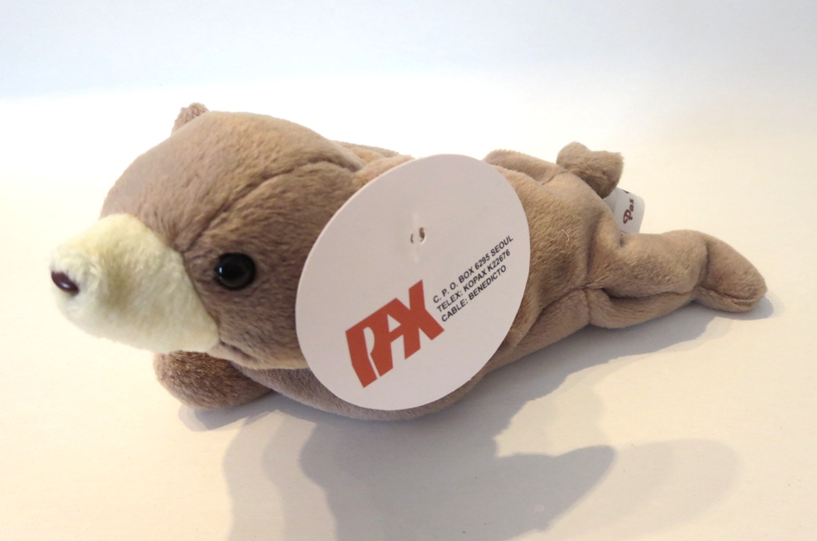 BROWNIE the bear Prototype: Taupe. Original 9 – Rarest Beans