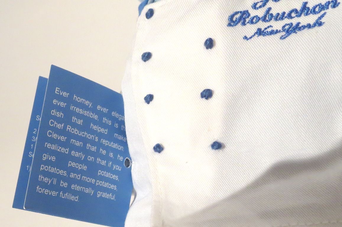 Chef Joel Robuchon Ty Beanie Baby Teddy Prototype Light Blue – Rarest Beans