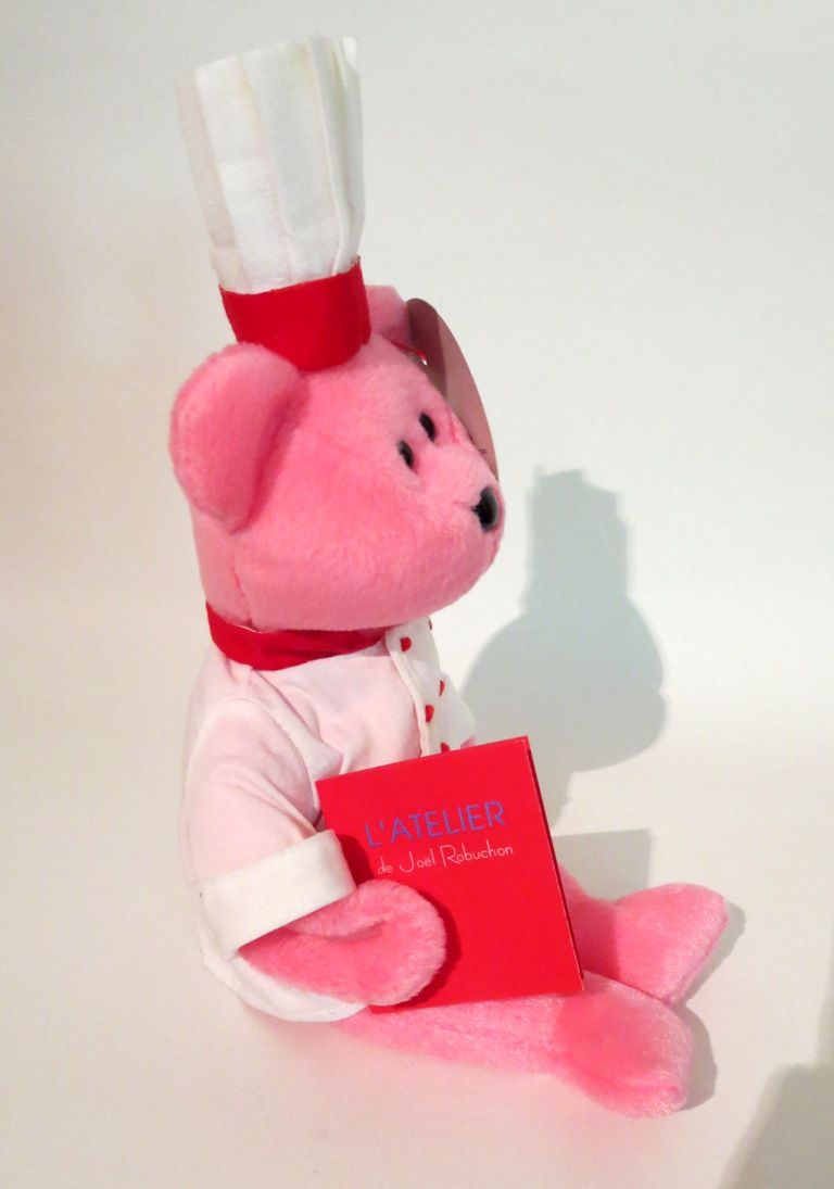 Chef Joel Robuchon Ty Beanie Baby Teddy Prototype PINK – Rarest Beans
