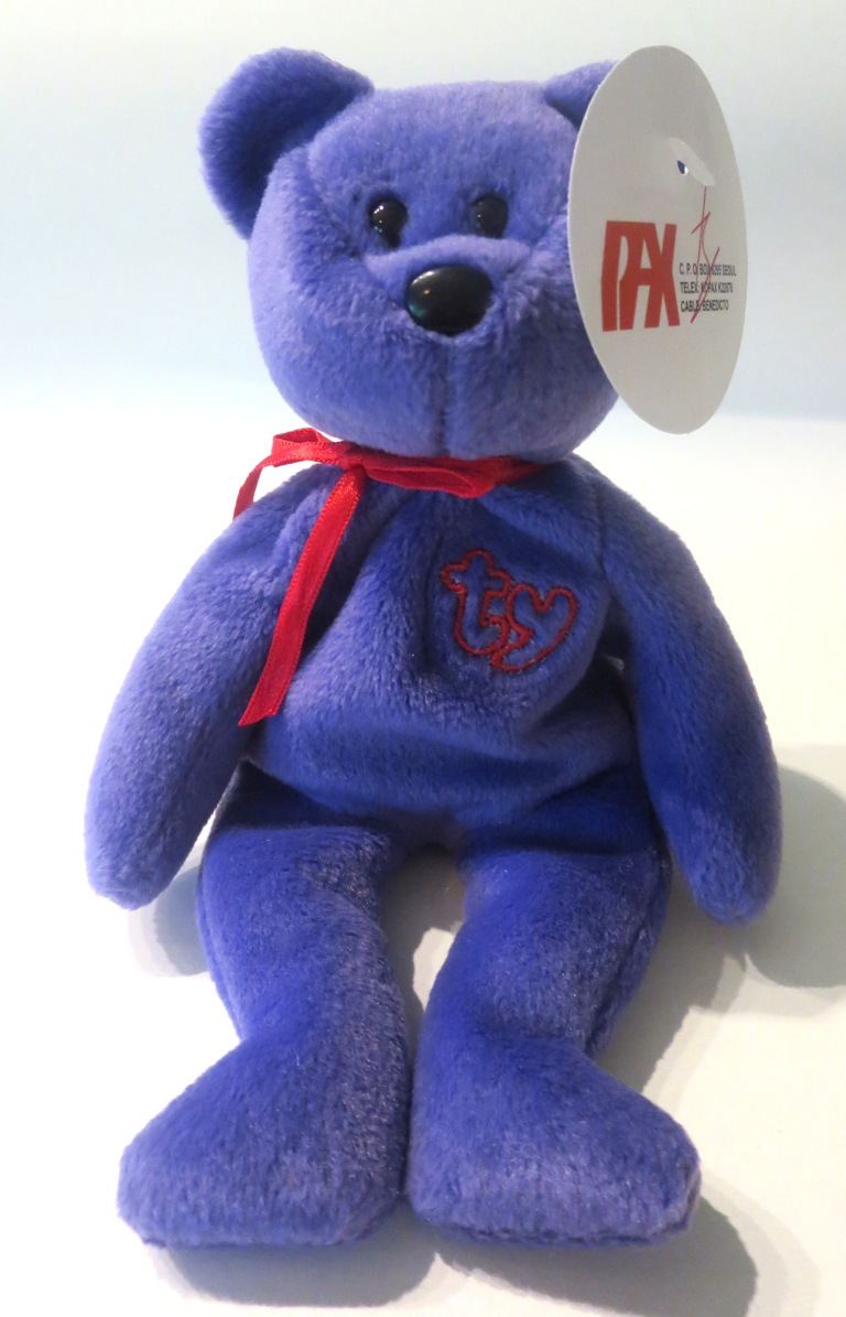 Employee Teddy Violet Prototype Embroidered Set – Rarest Beans