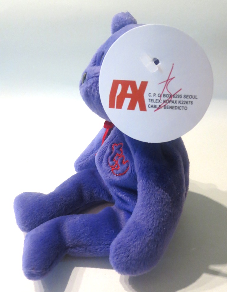 Employee Teddy Violet Prototype Embroidered Set – Rarest Beans