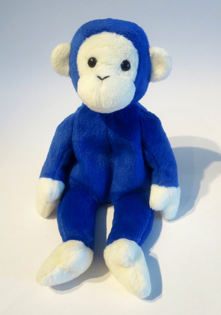 Nana the Cream and Blue PROTOTYPE Monkey – Tyriffic – Rarest Beans