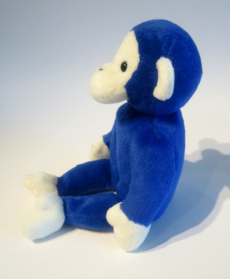 Nana the Cream and Blue PROTOTYPE Monkey – Tyriffic – Rarest Beans