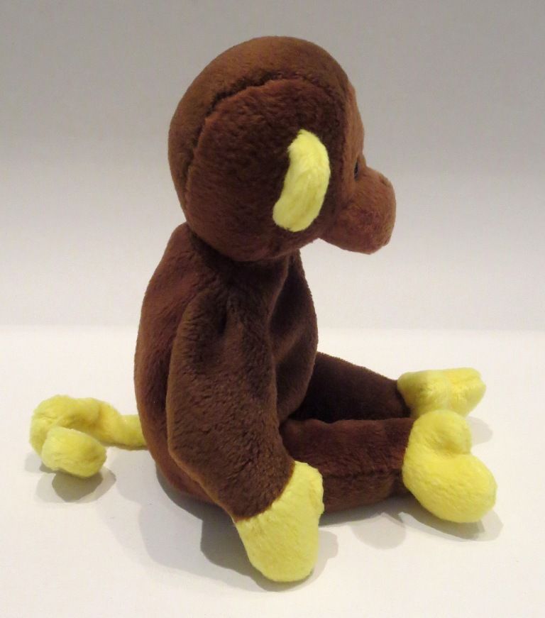 Nana the CHOCOLATE BROWN and YELLOW PROTOTYPE Monkey Ty Canada – Rarest ...