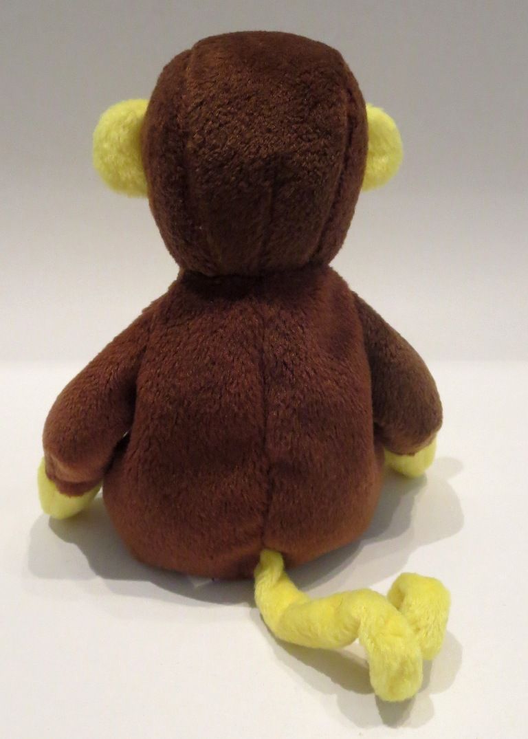 Nana the CHOCOLATE BROWN and YELLOW PROTOTYPE Monkey Ty Canada – Rarest ...