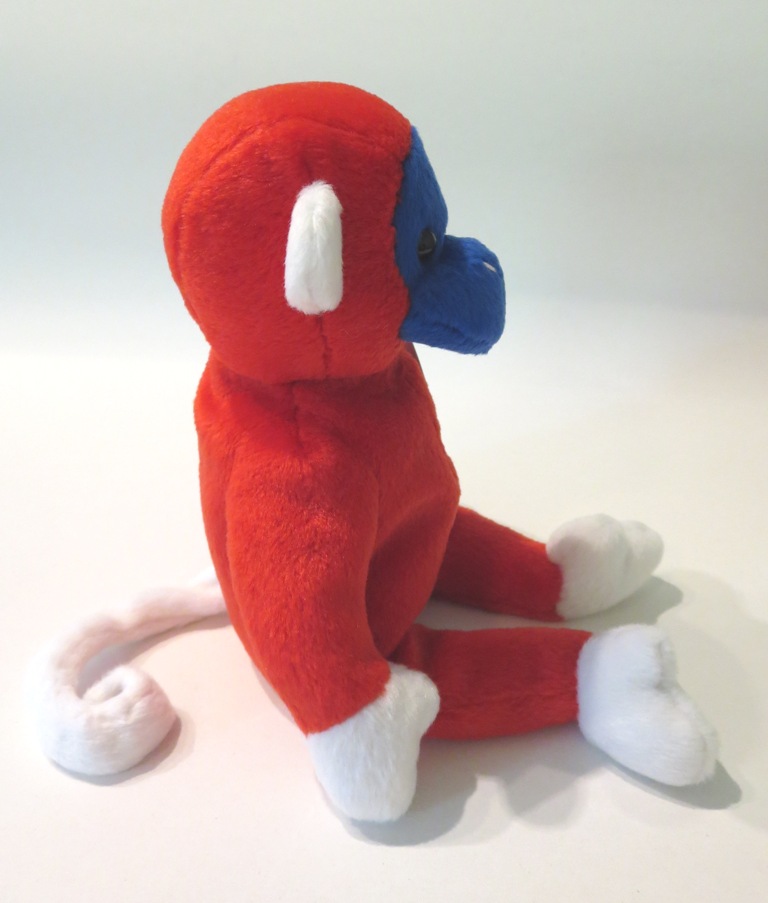 Nana the RED, WHITE, and BLUE PROTOTYPE Monkey – Rarest Beans