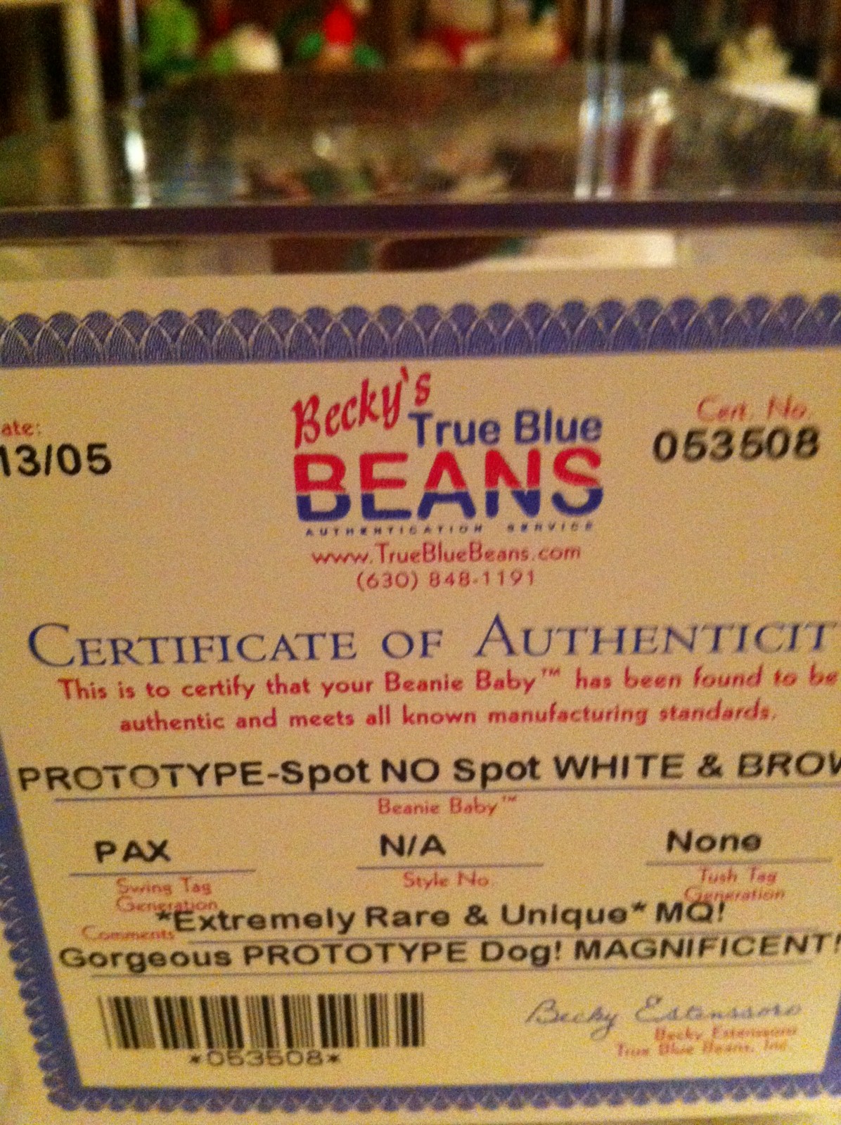 Spot the dog BROWN and WHITE Ty Prototype: Original 9 – Design Set ...