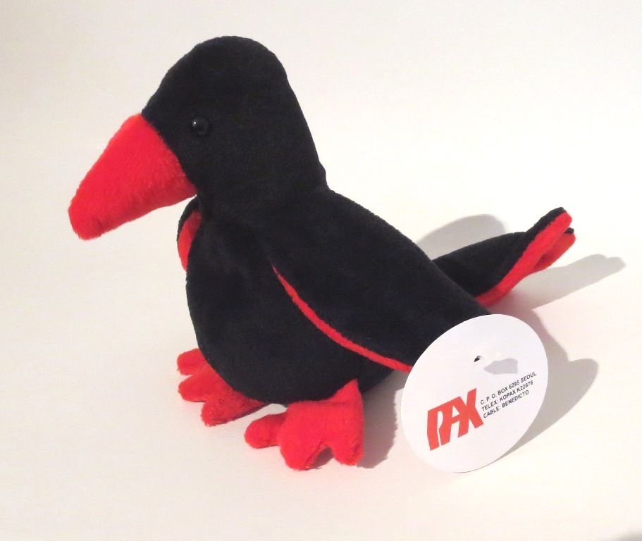 Caw the Crow Red and Black Prototype – Rarest Beans