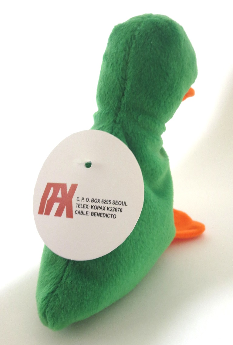 Wingless Quacker(s) the duck Protoype: SPRING GREEN – Rarest Beans