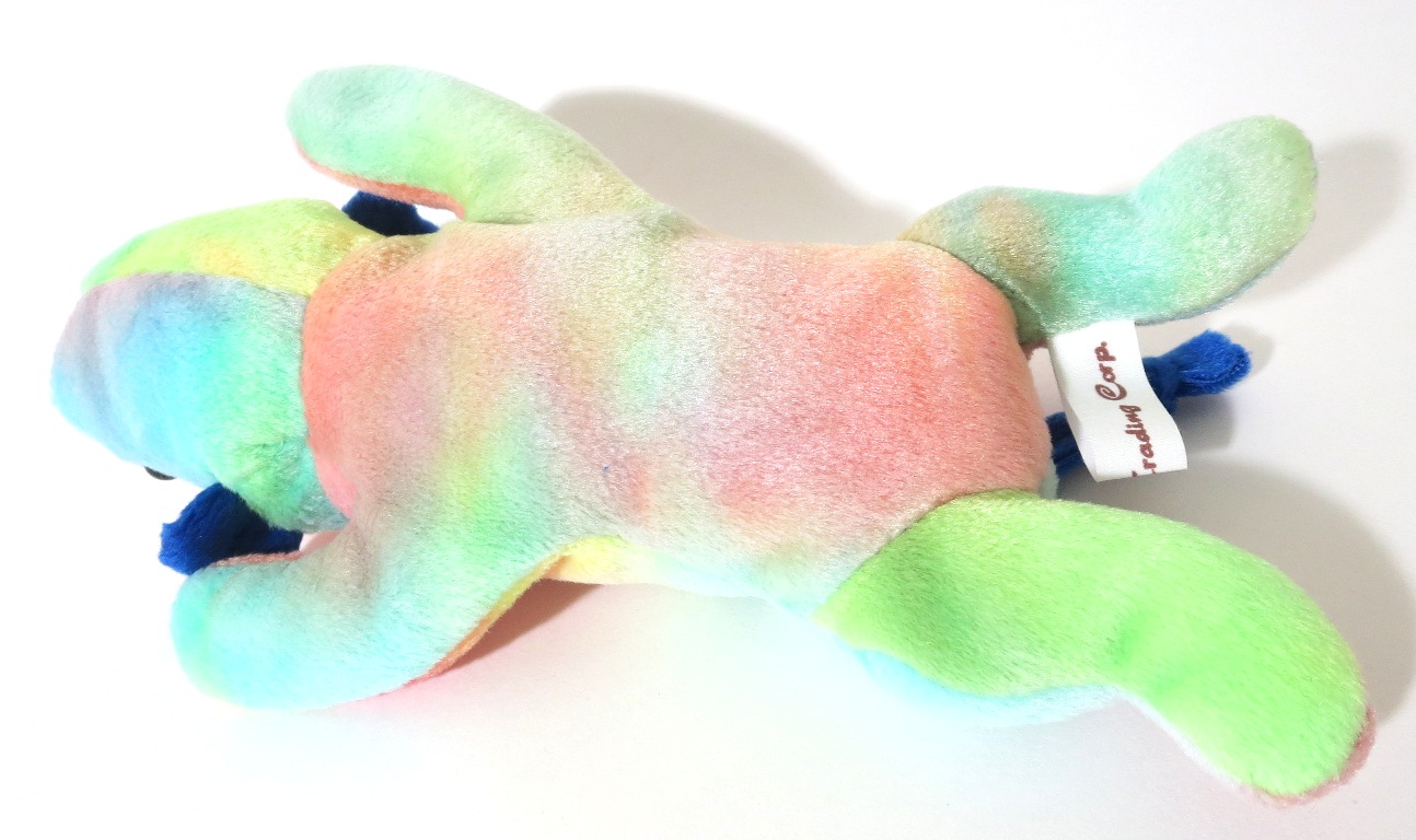 Squealer the pig Tie-Dyed and ROYAL BLUE Ty Prototype: Original 9 ...