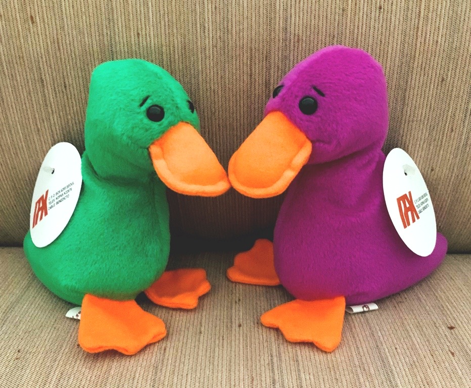 Wingless Quacker(s) the duck Protoype: SPRING GREEN – Rarest Beans