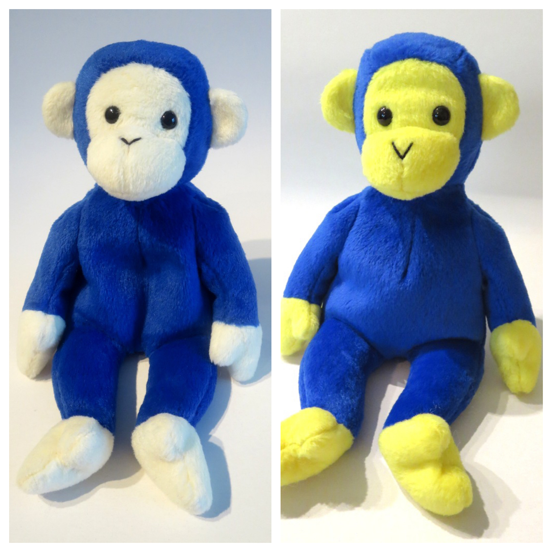 Nana the Cream and Blue PROTOTYPE Monkey – Tyriffic – Rarest Beans