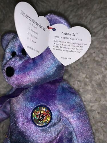 Clubby IV Prototypes + Signed: Gold, Silver, and Rainbow buttons ...