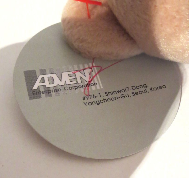 Chef Joel Robuchon Ty Beanie Baby Teddy Prototype/Sample: Tan – Rarest ...