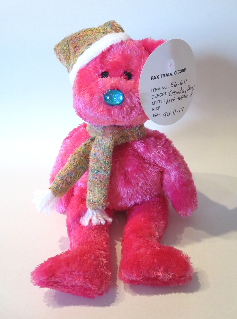 1994 New Face Holiday Ty Teddy Original Prototype set of 6 Bears ...