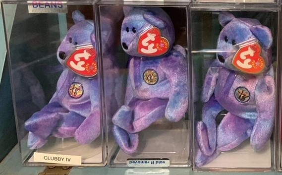 Clubby IV Prototypes + Signed: Gold, Silver, and Rainbow buttons ...